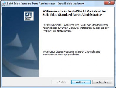 Wie wird der Standard Parts Administrator installiert? - CAD-helpdesk.de