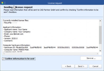 How to request a permanent license file - CAD-helpdesk.de