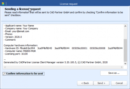 How to request a permanent license file - CAD-helpdesk.de